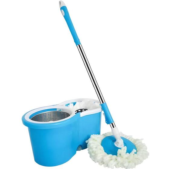 Mop Balde Spin Mob 360 + Refil e Esfregão - Dubai-atlantic Global - Mop ...