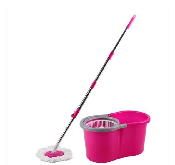 Mop Giratório Circular de 8L - O Poderoso Mop Giratório - Zein - Mop ...