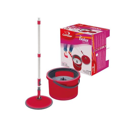 Mop Lava E Seca Evolux Giratório Smart 360 Condor - Mop - Magazine Luiza