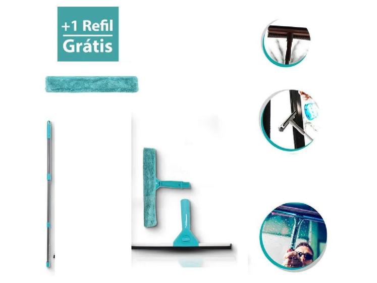 Mop Multiuso - Limpa Vidro - 123 Util - 123util - Mop - Magazine Luiza