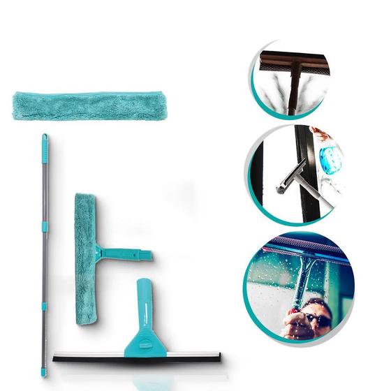 Mop Multiuso Limpa Vidro Extensível 123 Útil - 123 ÙTIL - Mop ...