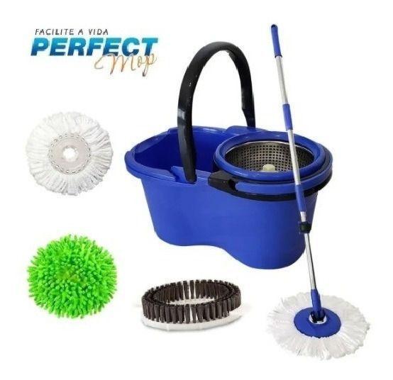 Mop Pro 360 Com Cabo 1,60 Metro Com 3 Refis Perfect 16L - Perfect Pro ...