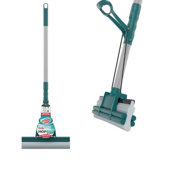 Mop Rodo Multiuso Flash Limp Original Limpeza Geral Plus - Mop ...