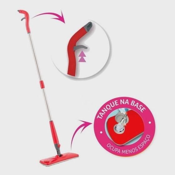 Mop Spray 360, Mop 1699, Condor, Vermelho - Mop - Magazine Luiza