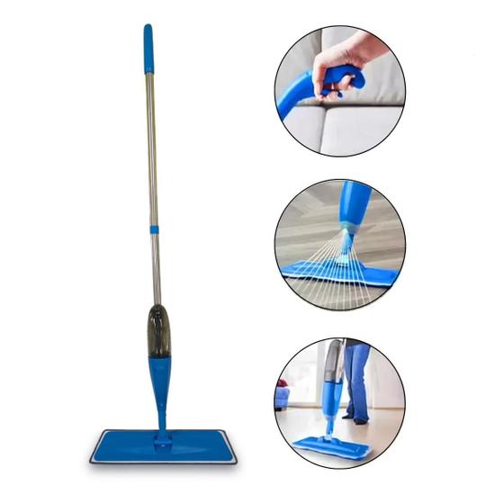 Mop Spray Giratório Limpeza Flash Mágico Rodo Esfregão - Advance - Mop ...