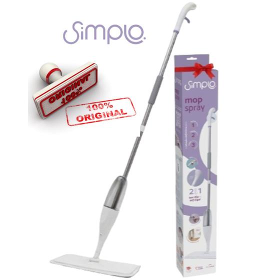 Mop Spray Rodo Mágico Reservatório Esfregão Limpeza Flesh Borrifador Vassoura Refil Microfibra ...