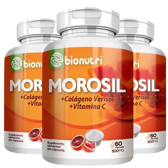 Morisol com colágeno VERISOL e Vitamina C 60 Capsulas - Bionutri ...