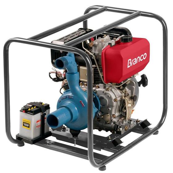 Motobomba a Diesel 10CV BD-709 com Partida Elétrica - BRANCO ...