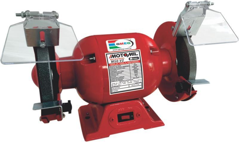 Motoesmeril - M50 V2 Mono Pot. 300W 220V 60HZ - 40312.2 - Motomil ...