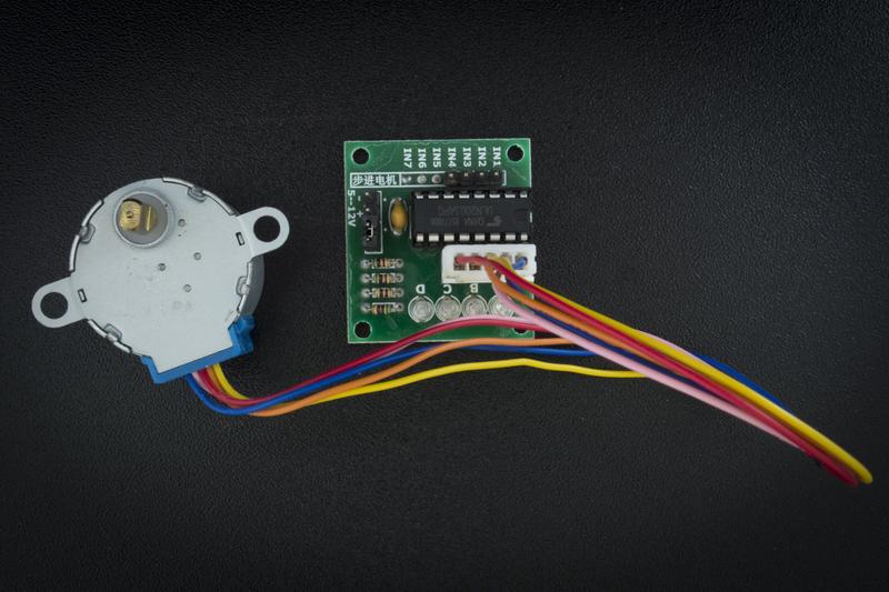 Motor De Passo + Driver Uln2003 4 Fases 12v Pra Arduino Pic - HE3D - Robótica - Magazine Luiza