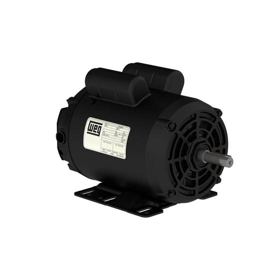 Motor Elétrico WEG IP21 - Nema 56 - 1,5CV 4P 110/220V Monofásico com ...