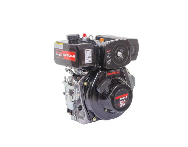 Motor Estacionário Diesel Kawashima De-600B 247CC 5 7HP Refrigerado A ...