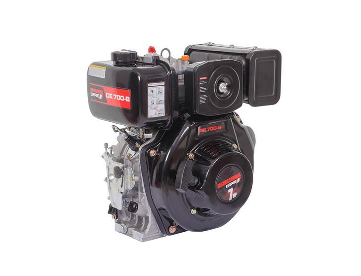 Motor Estacionário Diesel Kawashima De-700B 296CC 7HP Refrigerado A Ar ...
