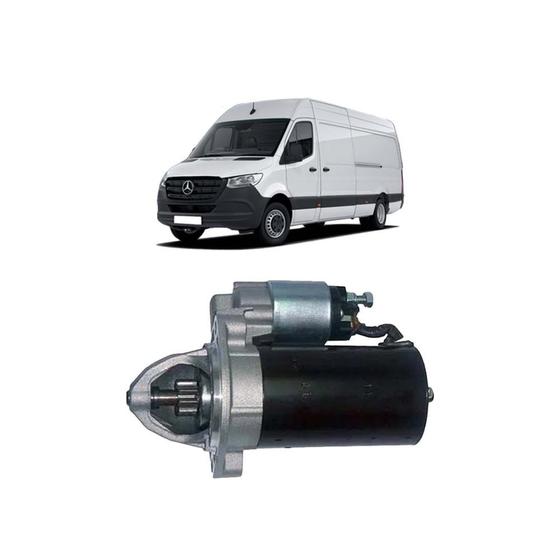 Motor Partida 12V Mercedes Sprinter CDI Motor 316 416 2,7L - BRC ...