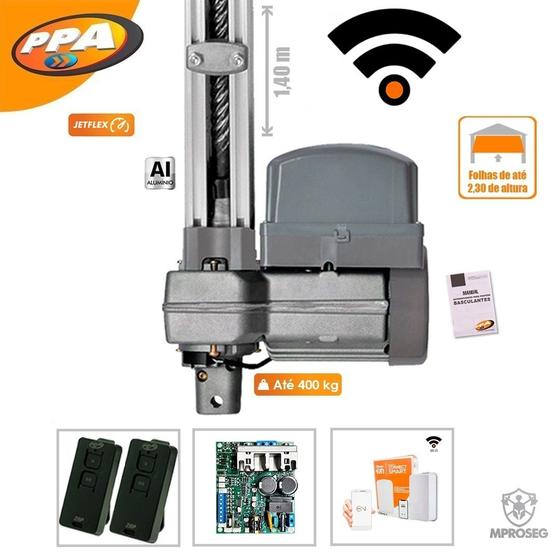 Motor portão bv potenza 400 1/3 ppa jet flex 1,40m com wifi - Automatizador de Portão Deslizante ...