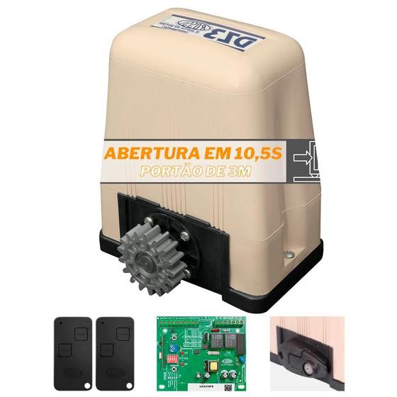 Motor Rossi Dz3 Turbo 1/4Hp Portão Deslizante De Correr 600K ...