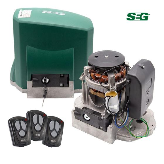 Motor SEG 1/4 Portão De Correr Deslizante 500kg 3 Controles 220V ...