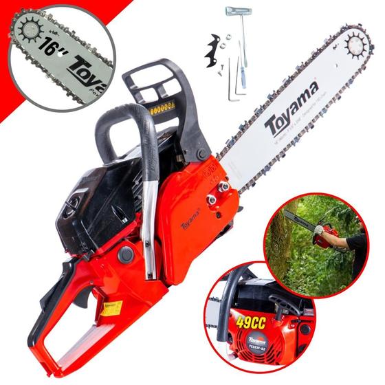 Motor Serra Profissional À Gasolina TCS53FG2 Toyama Motor 2T 49cc 2,8HP 13.500rpm Motosserra ...