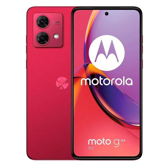 Motorola Moto G84 5G 256GB 12GB RAM Dual SIM Vermelho - Moto G84 ...