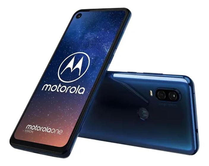 Motorola One Vision Dual SIM 128 GB azul-safira 4 GB RAM - Motorola One ...