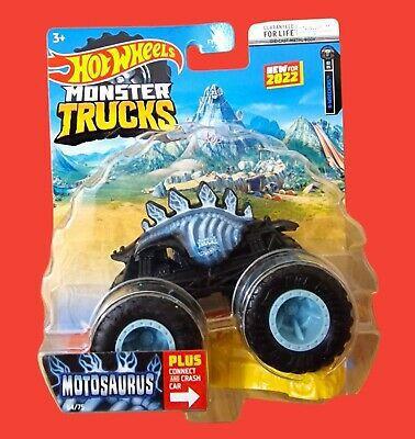 Motosaurus Carro Dinossauro Hot Wheels Monster Trucks Mattel HCP65 - Carrinho de Brinquedo ...