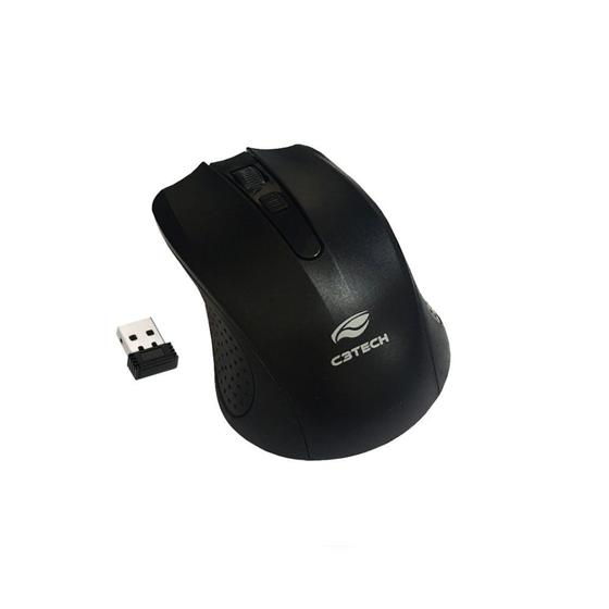 Mouse C3Tech M-W20BK Sem Fio Wireless USB 2.4Ghz - C3 Tech - Mouse ...