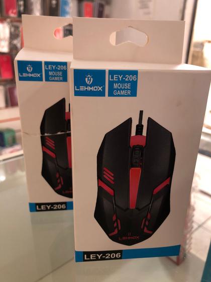 Mouse Com Fio RGB 1200Dpi PC/Notebook/Gamer Lehmox Ley-206 - G-Mouse ...