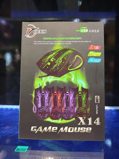 Mouse game x14 - Jiexin - Mouse Gamer - Magazine Luiza