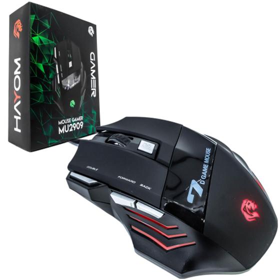 Mouse gamer 7d mu2909 - hayom - Hayon - Mouse Gamer - Magazine Luiza