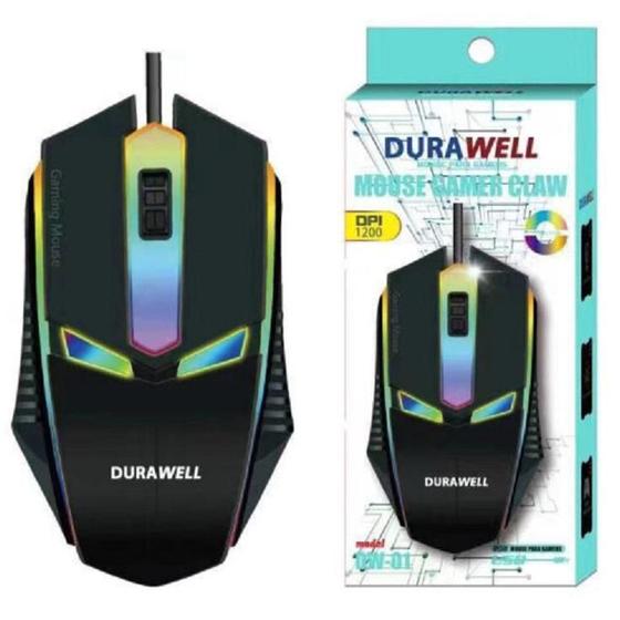 Mouse Gamer Durawell Dw-01 - Mouse Gamer - Magazine Luiza