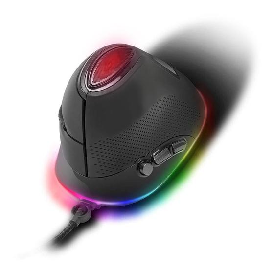 Mouse Gamer Ergonômico Vertical Fire e Ghost com Led RGB 7D 03970 - HZ ...