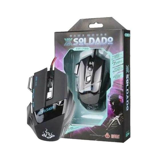 Mouse Gamer GM-700 USB 7D Extreme Infokit - X-Soldado - Mouse Gamer ...