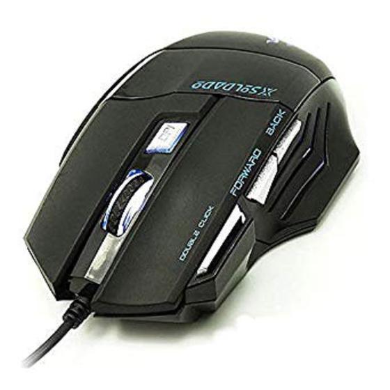 Mouse Gamer Led Infokit X Soldado Gm-700 3000Dpi Usb Preto - Mouse ...