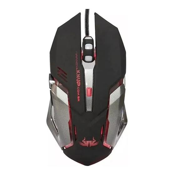 Mouse Gamer Metal Knup Usb 2400 Dpi Windows Mac Os 10.5 Ou - Mouse ...