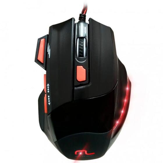 Mouse Gamer Multilaser MO236 Com Fio 2400 dpi Fire Button - Mouse Gamer ...