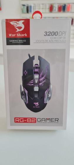 Mouse Gamer RG-82 - War Shark - Mouse - Magazine Luiza