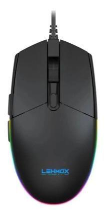 Mouse Gamer Rgb 2400 Dpi C/ 6 Botões Gaming Hyper Led Pc - LEHMOX ...