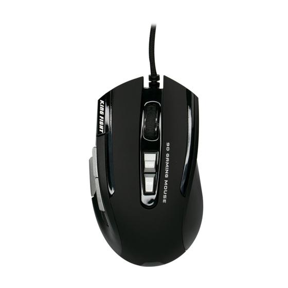 Mouse Gamer Satellite A-GM02 - com Fio - 7200DPI - 9 Botoes - Preto ...