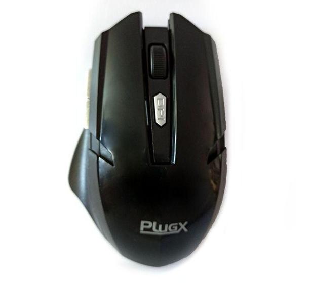 Mouse Gamer Sem Fio E-1500 1600dpi 2.4ghz PRETO - Plugx - Mouse - Magazine Luiza