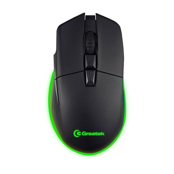 Mouse Gamer Usb Greatek 16000dpi 8 Botões Greatek Sensor Pixart, Rgb ...