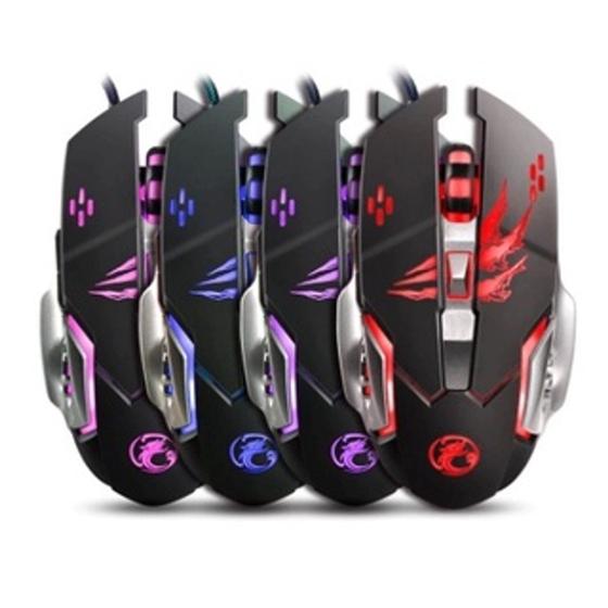 Mouse Gamer V6 Usb 2400 Dpi 6 Botões Imice Pc e notebook - PEINING ...