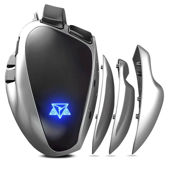 Mouse Gaming Ultra-Fast 1ms 7 Botões Pegadas Claw Grip e Fingertip ...