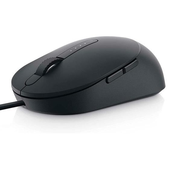 Mouse Laser Dell, 3200 DPI, 4 Botões, Preto - MS3220 - Mouse com Fio ...