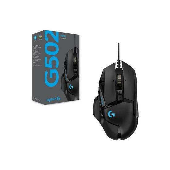 Mouse Logitech G502 Hero Gaming 910-005550 Preto - Mouse - Magazine Luiza