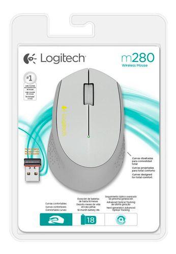 Mouse Logitech Sem Fio Cinza M280 - Mouse - Magazine Luiza