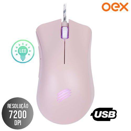Mouse OEX Pink Boreal MS-319 Special Edition - Oex Game - Mouse ...