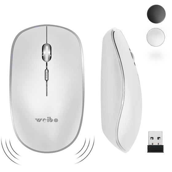 Mouse Óptico 4 Botões Sem Fio Wireless 3200dpi/2.4GHz USB 3.0 - RF6200 ...