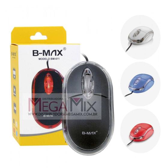 Mouse óptico B-Max bM-611 - Mouse - Magazine Luiza