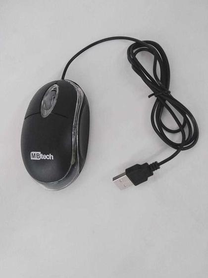 Mouse Óptico com Fio MBtech - MB TECH - Mouse - Magazine Luiza
