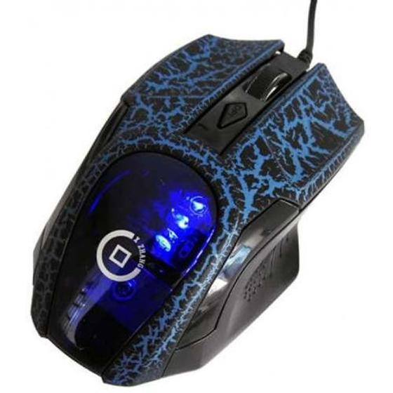 Mouse Óptico Gamer Soldado Usb XZhang Led Azul 3200 DPI - X-zhang ...